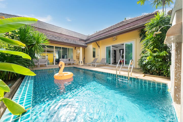Tropical Pool Villa With 3 Bedrooms In Rawai - Phuket