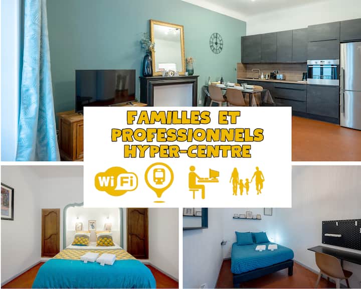 Spacieux - Cosy - Hypercentre - Netflix - Wifi - Avignon