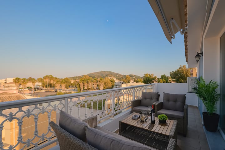 Meltemi Apts. Charming Penthouse—zakinthos Stay - Zakintos