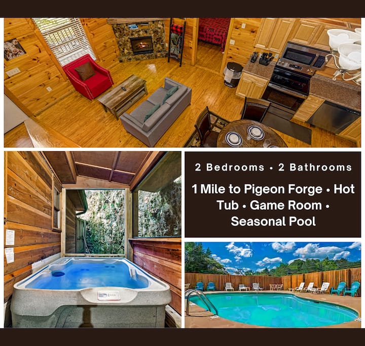 Mins To Dollywood & Island | Hot Tub | Game Room - Pigeon Forge, TN