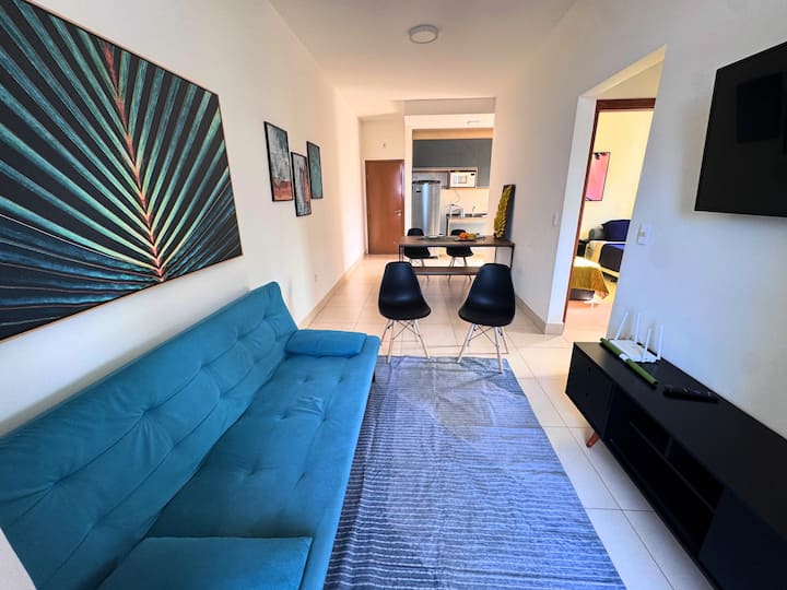 Apartamento Completo: 2 Quartos E Varanda Gourmet - Ubatuba