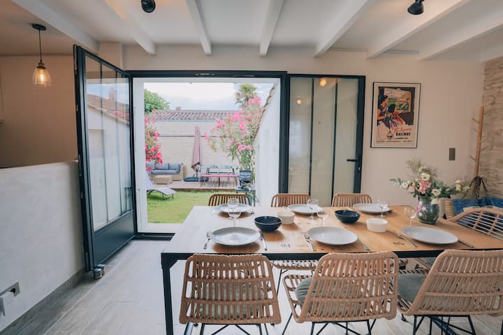 Maison Familiale Spa-option Coeur Village Mer700m - Saint-Martin-de-Ré