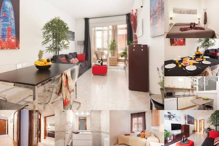 Emplacement Idéal, 3 Chambres 2 Salles De Bain ! - Barcelona