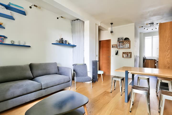 Bel Appartement Aux Buttes Chaumont - Paris