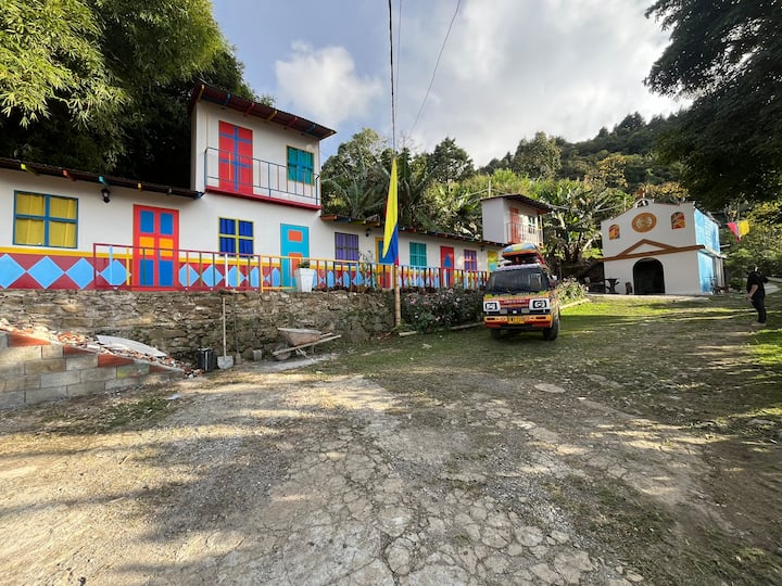Medellin Coffee Farm Cabin At The Arvi Park - Copacabana