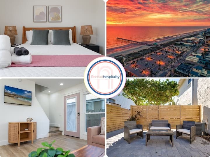Be A Nomad | Bright And Easy Access To Beach L C - Jacksonville Beach, FL
