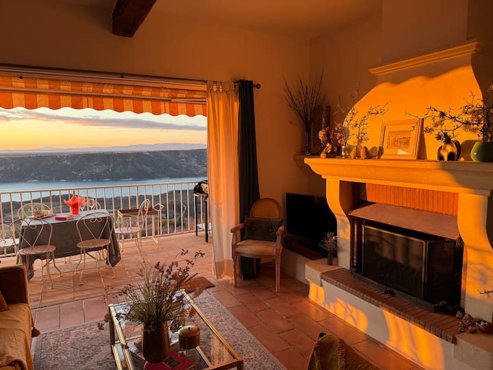 Villa Overdon - Vue Panoramique Lac Sainte Croix - Aiguines