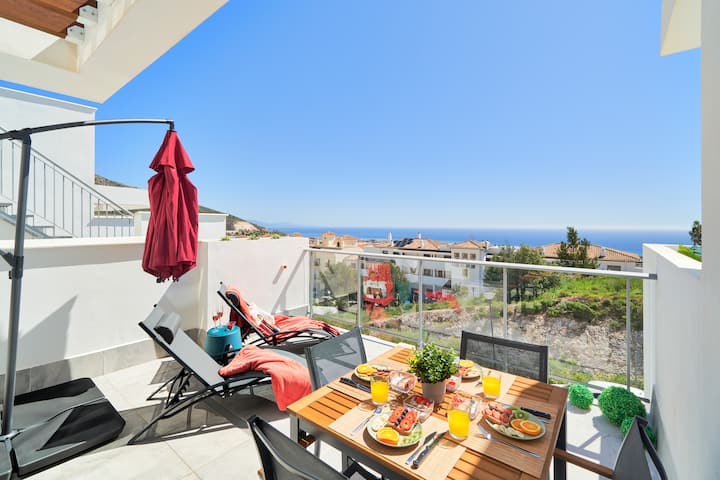 White Village 2 Bed 2 Bath With Stunning Sea Views - Benalmádena