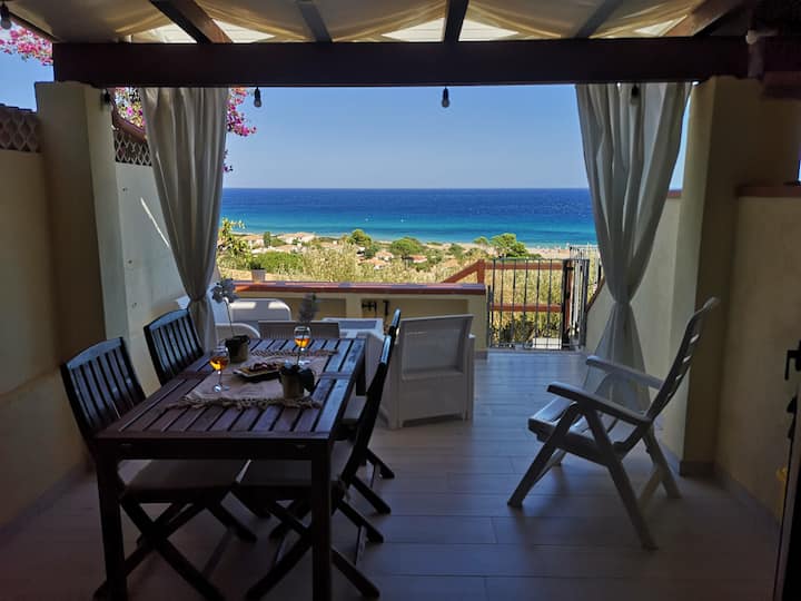 Casa Camilla 300mt. Dal Mare Panorama Spettacolare - Castiadas
