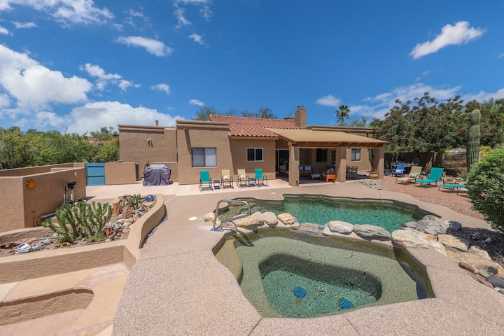 Heated Pool And Spa -Family Friendly W/views! - Oro Valley, AZ