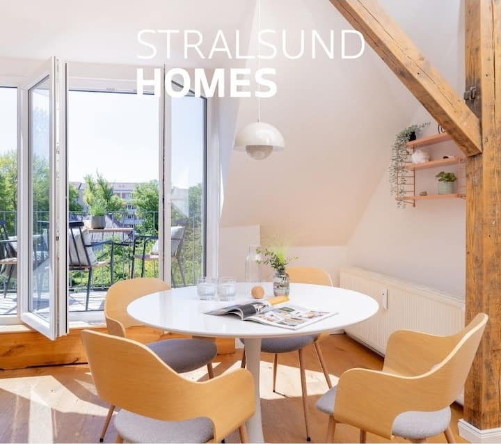 Traumhafte Ferienwohnung An Der Brunnenaue - Stralsund