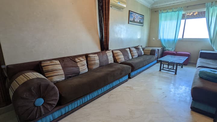 Appartement Vue Sur L'atlas Et Wifi Haut Débit - Marrakesh