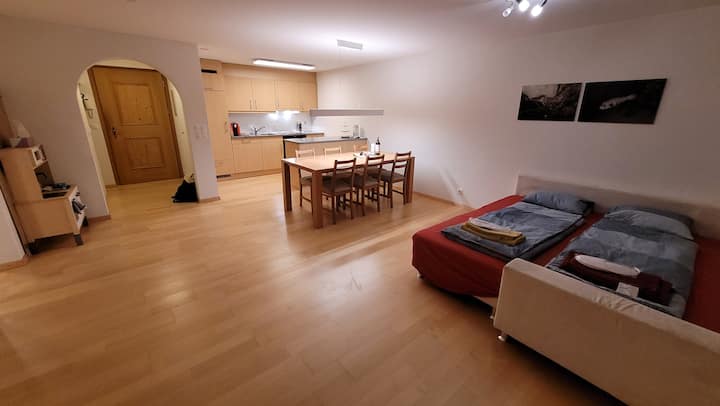 Modern Apartment With View (Close To Gotschnabahn) - Klosters-Serneus