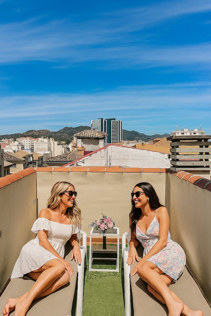 Harmony Suite | Free Garage | Shared Roof Terrace - Málaga