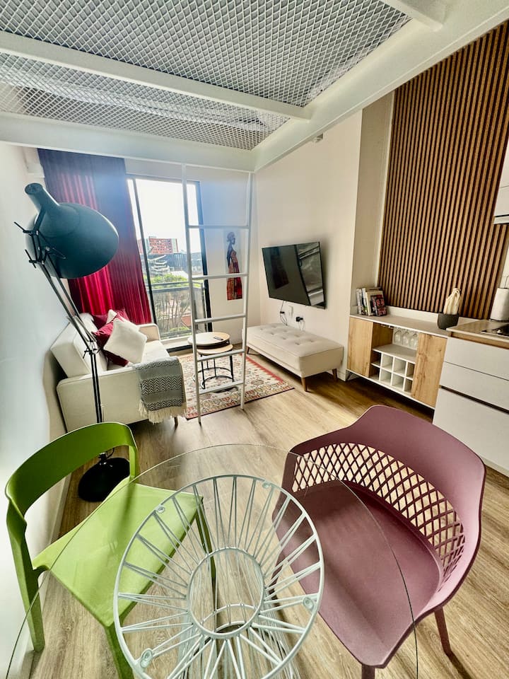 Modern, Central & Cozy With Rooftop And Coworking - Bogota
