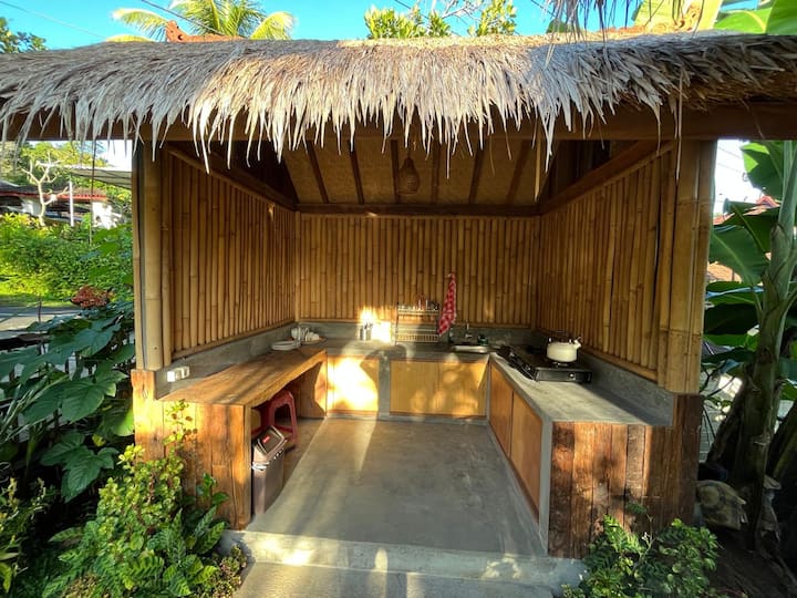 Serene Rustic Traditional Cabin - Bali