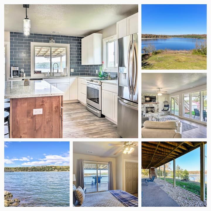Stunning Lake Views-lakefront 3br/2ba Sleeps-12 - Shell Knob, MO