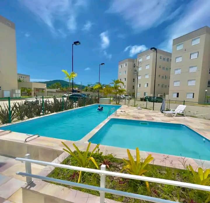 Apartamento Térreo Para Família Em Enseada Guarujá - Guarujá