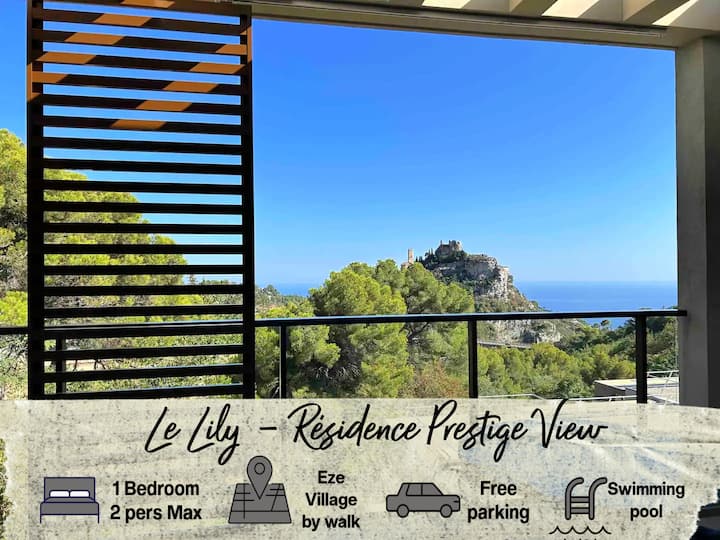 Le Lily • ÉVasion à 5 Min D’eze, Piscine & Vue Mer - Èze