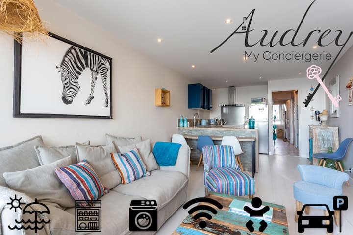 Magnifique Appartement Avec Vue Sur Mer Et Parking - La Grande-Motte