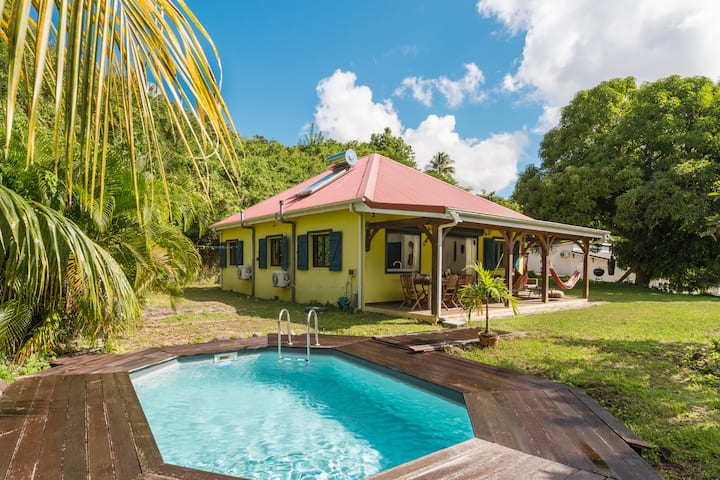 Villa Ti Manguier Avec Piscine - Guadeloupe