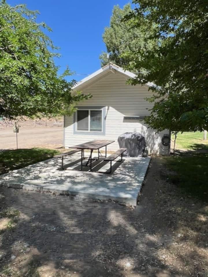 Owyhee Dam Boat House - Lake Owyhee State Park, Adrian