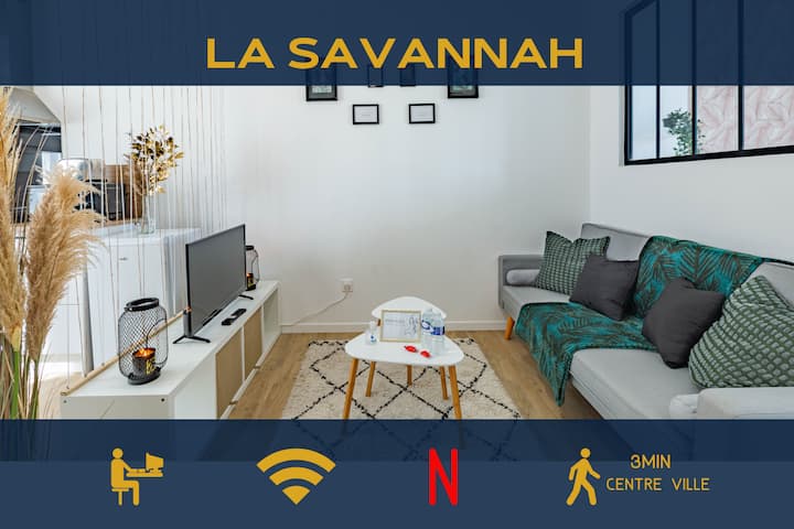 Savane Tout éQuipé / Centre Ville / Wifi - Oyonnax