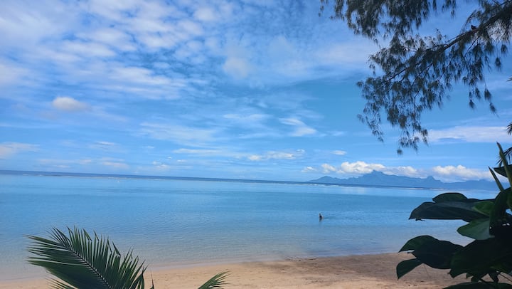 Iolana's Beach House - Maison Avec Accès Plage - Polynésie française