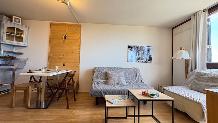 Studio 5 Mn Centre Font-romeu, Baignoire Balcon - Font-Romeu-Odeillo-Via