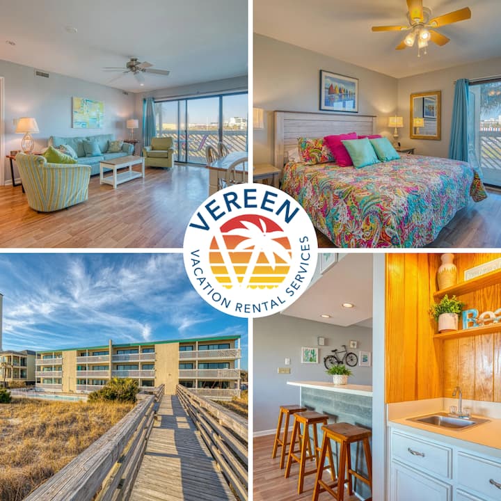 1block To Main St-3bd Oceanview-large Balcony - North Myrtle Beach, SC