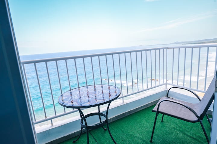 Modern Beachfront Apartment In Luquillo - Luquillo