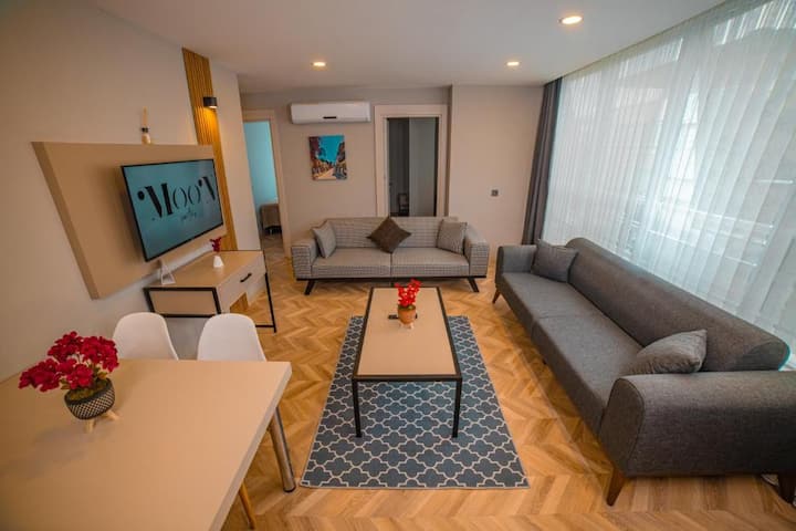 Family Suite 2+1 (Daire8) - Antalya Airport (AYT)