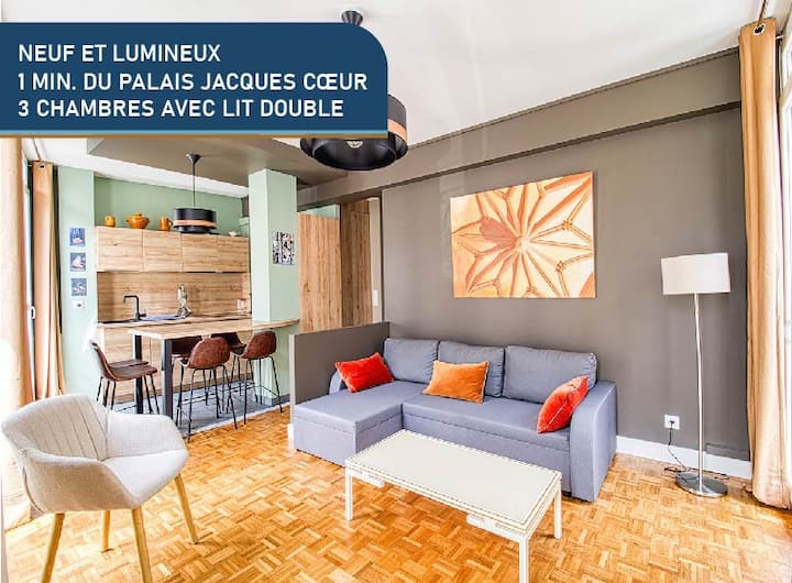 Les Quatre Piliers - 1 Min Palais Jacques Cœur - Bourges