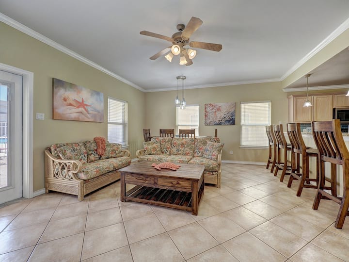 North Padre Island Coastal Beach Blessings Condo F - Corpus Christi, TX