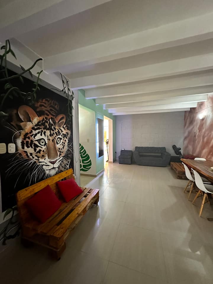Blue- Habitación Privada Con Baño Interno - Santa Marta, Colombia