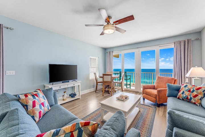 Panoramic Penthouse Wrap A Round Gulf Views For 10 - Panama City Beach, FL