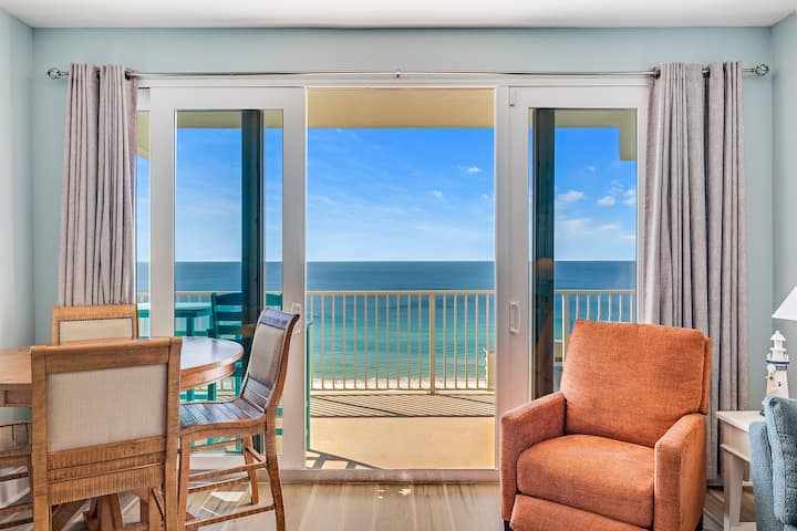 Panoramic Penthouse Huge Balcony Gulf Views! - Panama City Beach, FL
