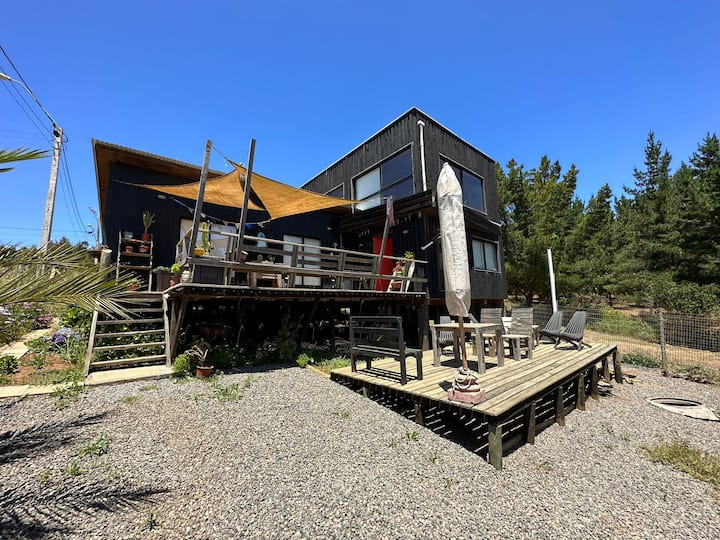 Hermosa Y Amplia Casa De Playa, En Punta De Lobos - Pichilemu