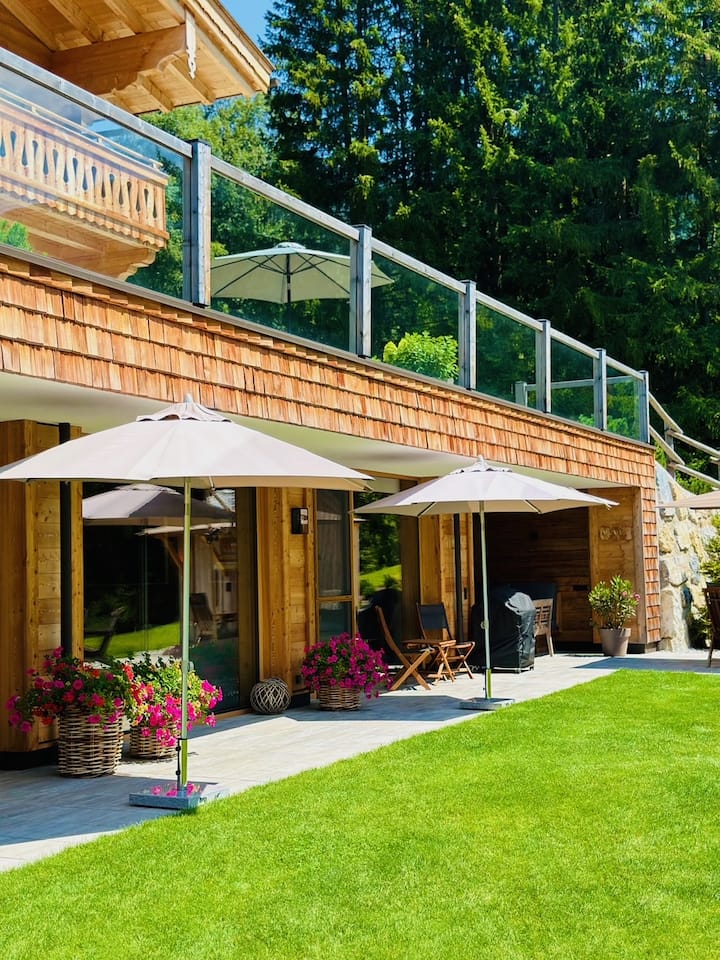 Mountain Chalet - Ski In/out | Sauna | Tuin | 8 P. - Hinterthal
