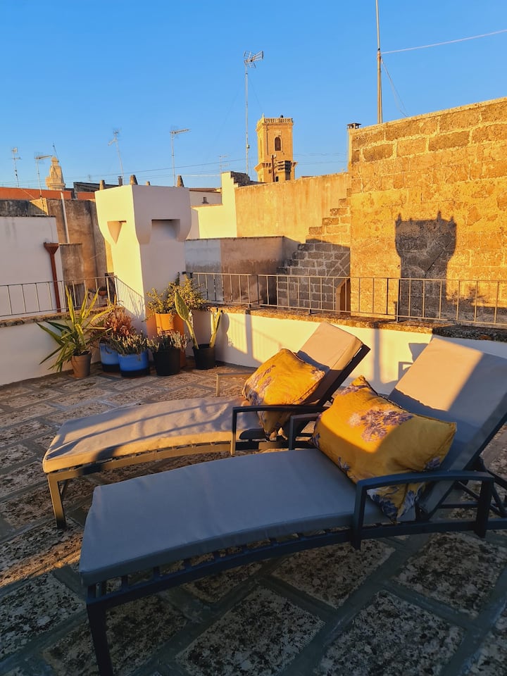 Salento Barocco Centro Storico Terrazza Attrezzata - Nardò