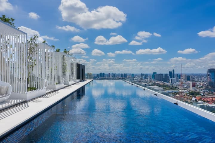 Skyview Urban Oasis | Mrt & Mall | Luxe Amenities - Bangkok
