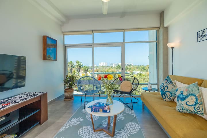 Condo Con Hermosa Vista En Nuevovallarta - Bucerías