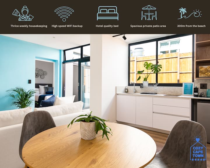 The Palm Flats Seaside Bliss 300m From The Sea - Cape Town