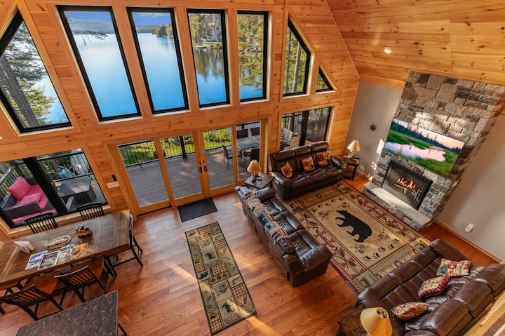 Lakeside Lodge Westwood Cabin Back Lake Waterfront - Lake Francis, NH