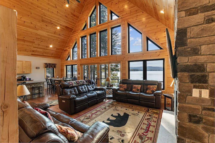 Lakeside Lodge Westwood Cabin Back Lake Waterfront - Lake Francis, NH