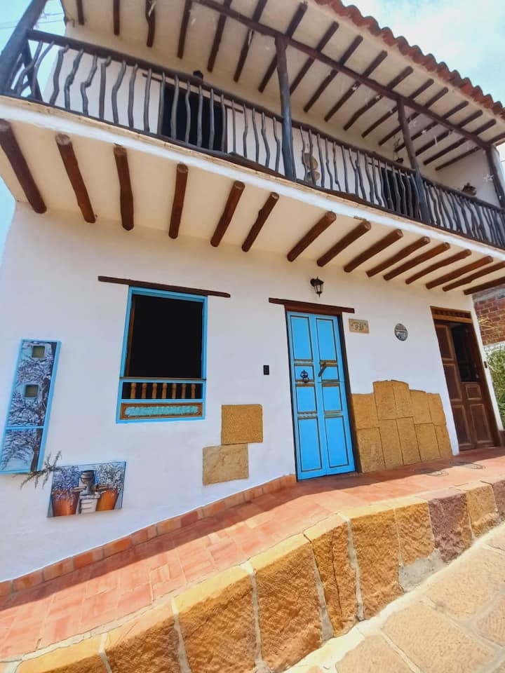 Apartamento Colonial Privado En Barichara - Barichara