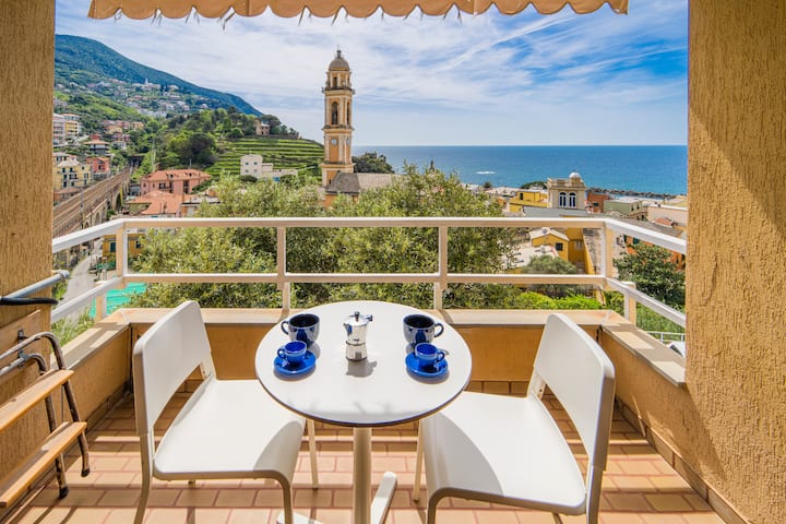 Serena Sea View House, 5 Minutes Walk To The Sea - Deiva Marina