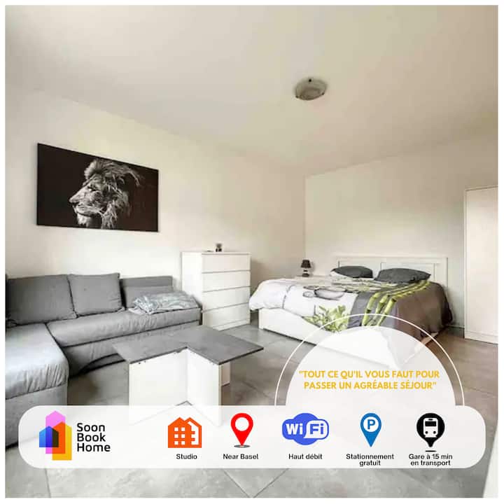 Super Appartement Near Basel Bale Parking Privé - Ibis Aéroport Bâle Mulhouse