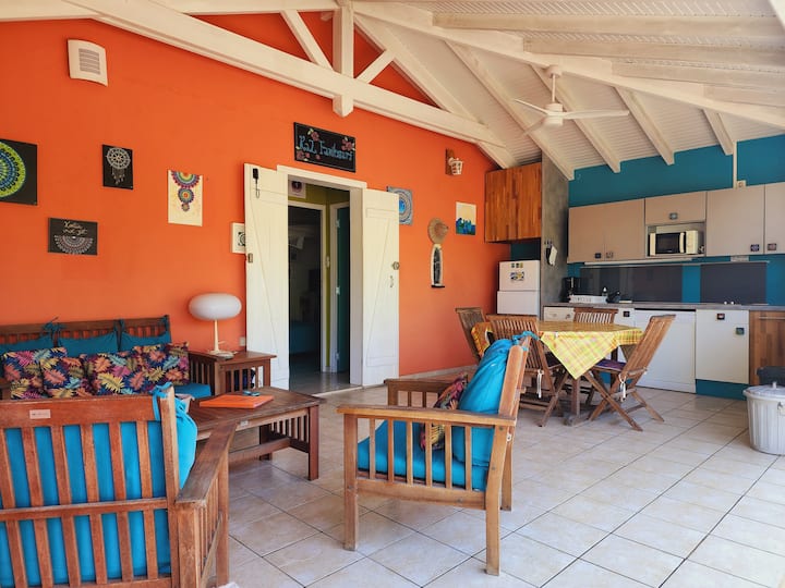 Kazfamilysurf, Gîte Près De La Mer Et Du Surf - Guadalupe