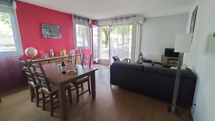 Appartement Au Calme, Proche Gares Et Centre-ville - Lila